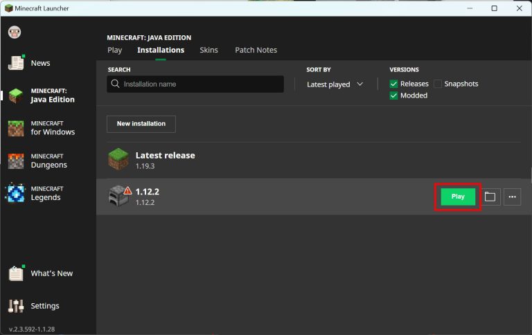 1.12.2 Start Guide | cocricot - Minecraft Textures & Objects