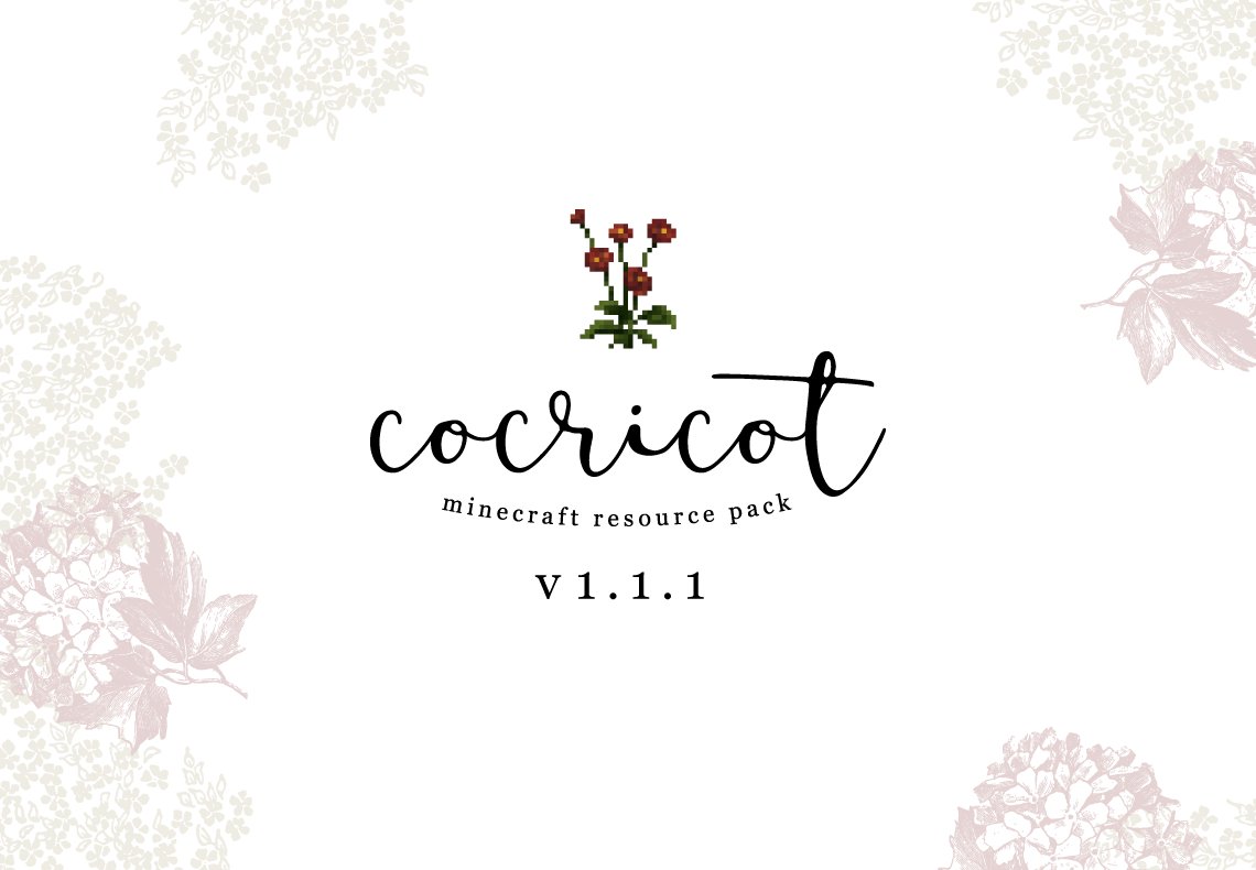 1.7.10 初のアップデート | Blog | cocricot - Minecraft Textures & Objects