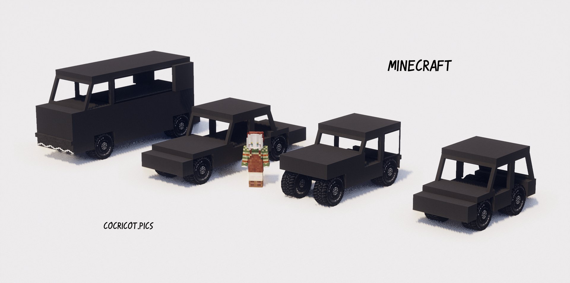 Prototype of a Steve-sized car | Blog | cocricot - Minecraft Textures ...