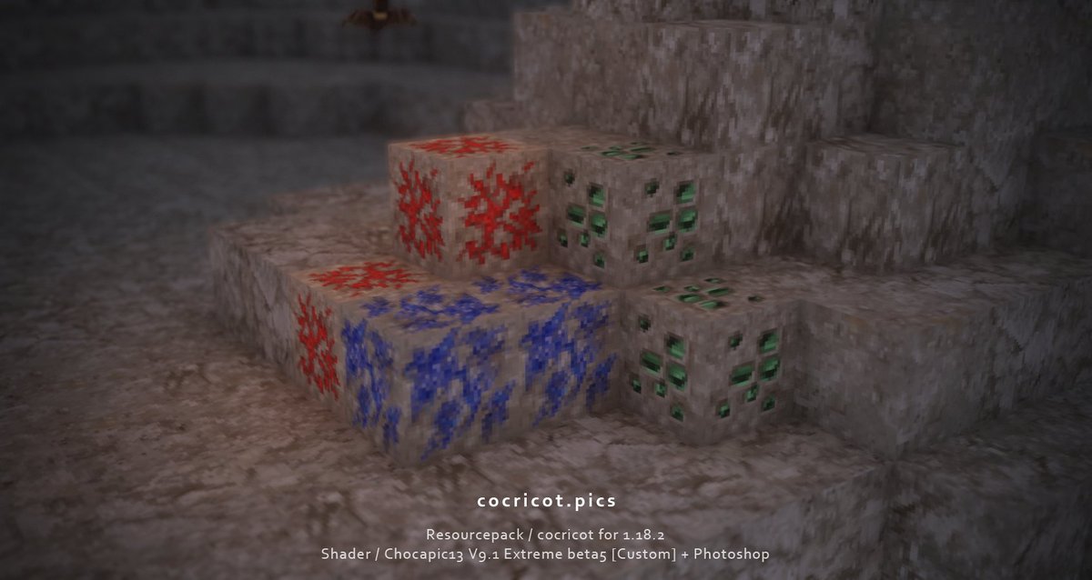 New ore textures | Blog | cocricot - Minecraft Textures & Objects