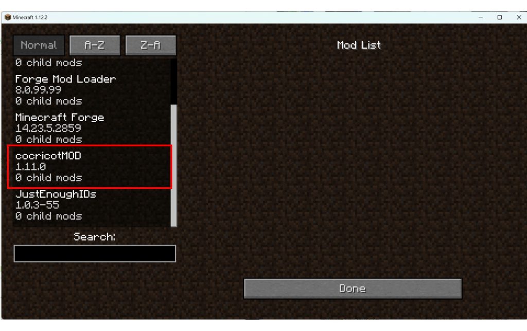 1.12.2 Start Guide | cocricot - Minecraft Textures & Objects