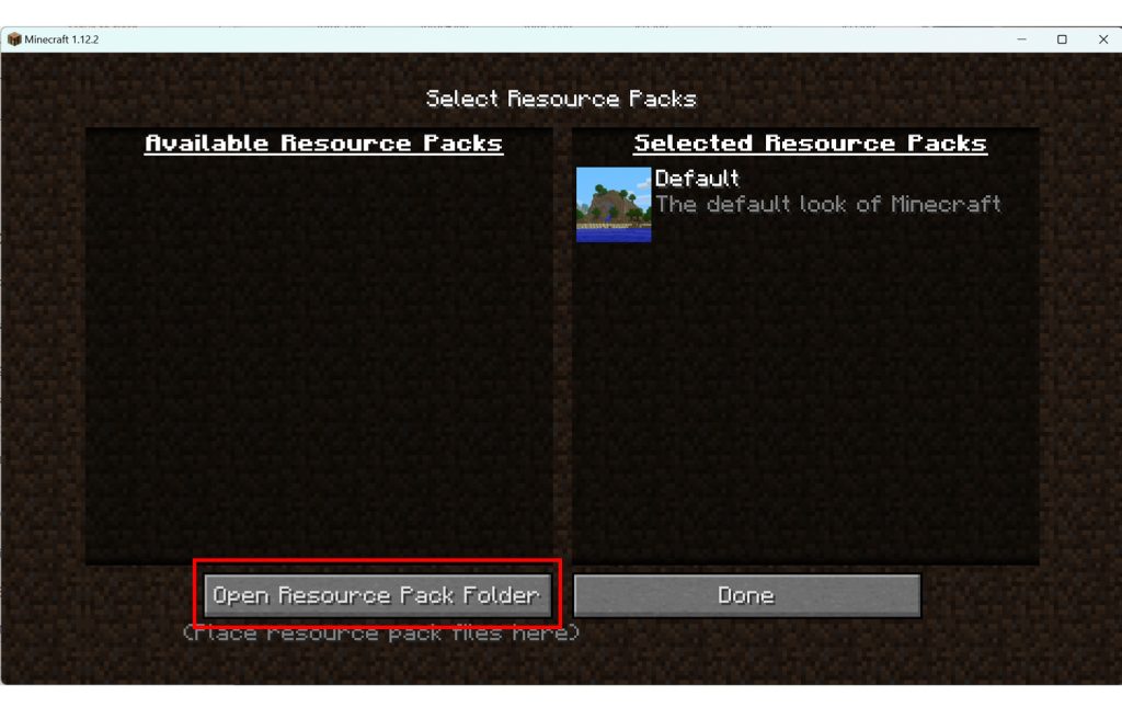 1.12.2 Start Guide | cocricot - Minecraft Textures & Objects