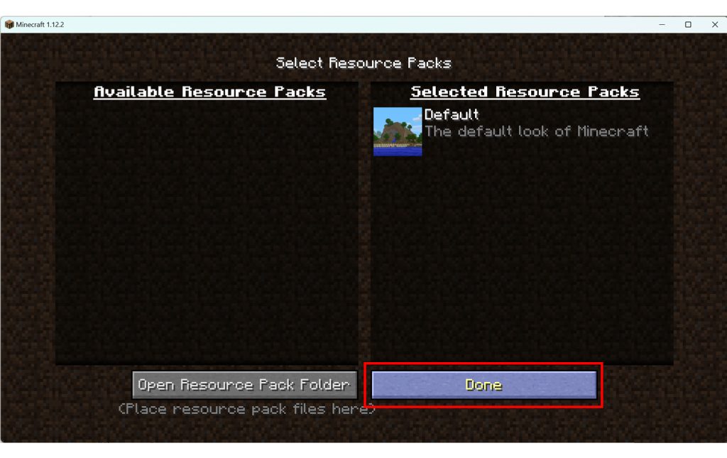 1.12.2 Start Guide | cocricot - Minecraft Textures & Objects