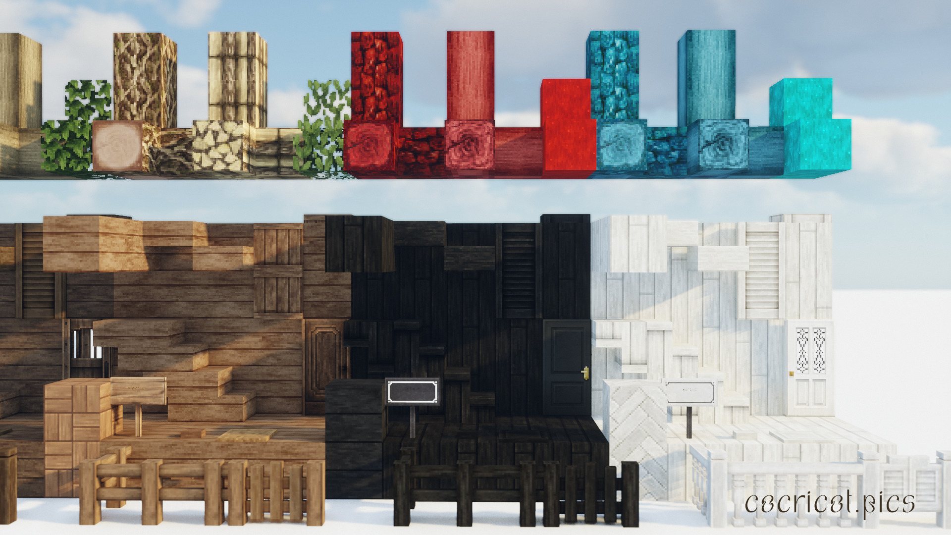 Wood series for 1.19.3 | Blog | cocricot - Minecraft Textures & Objects