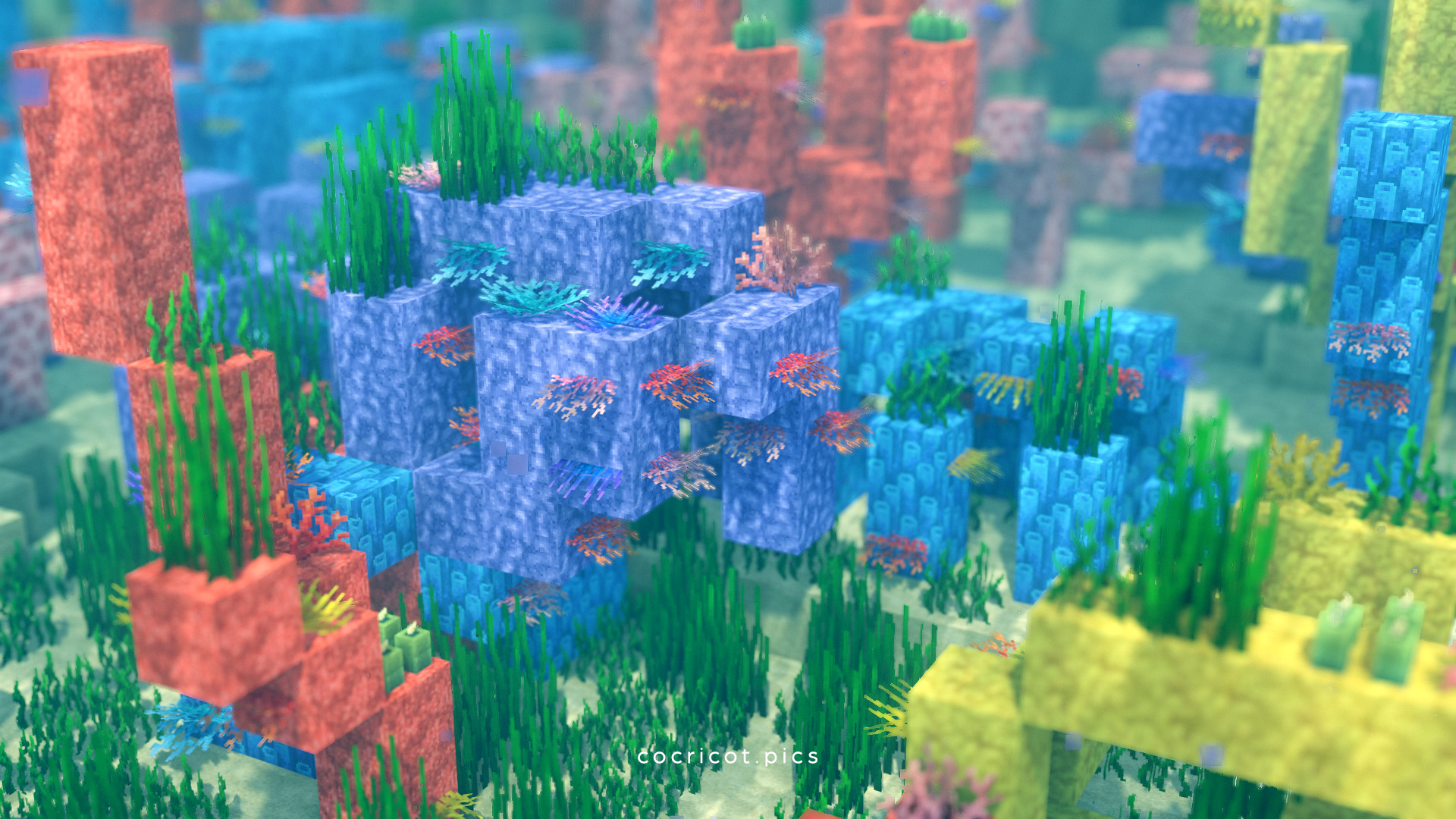 Sparkling jewel-like coral reefs | Blog | cocricot - Minecraft Textures ...