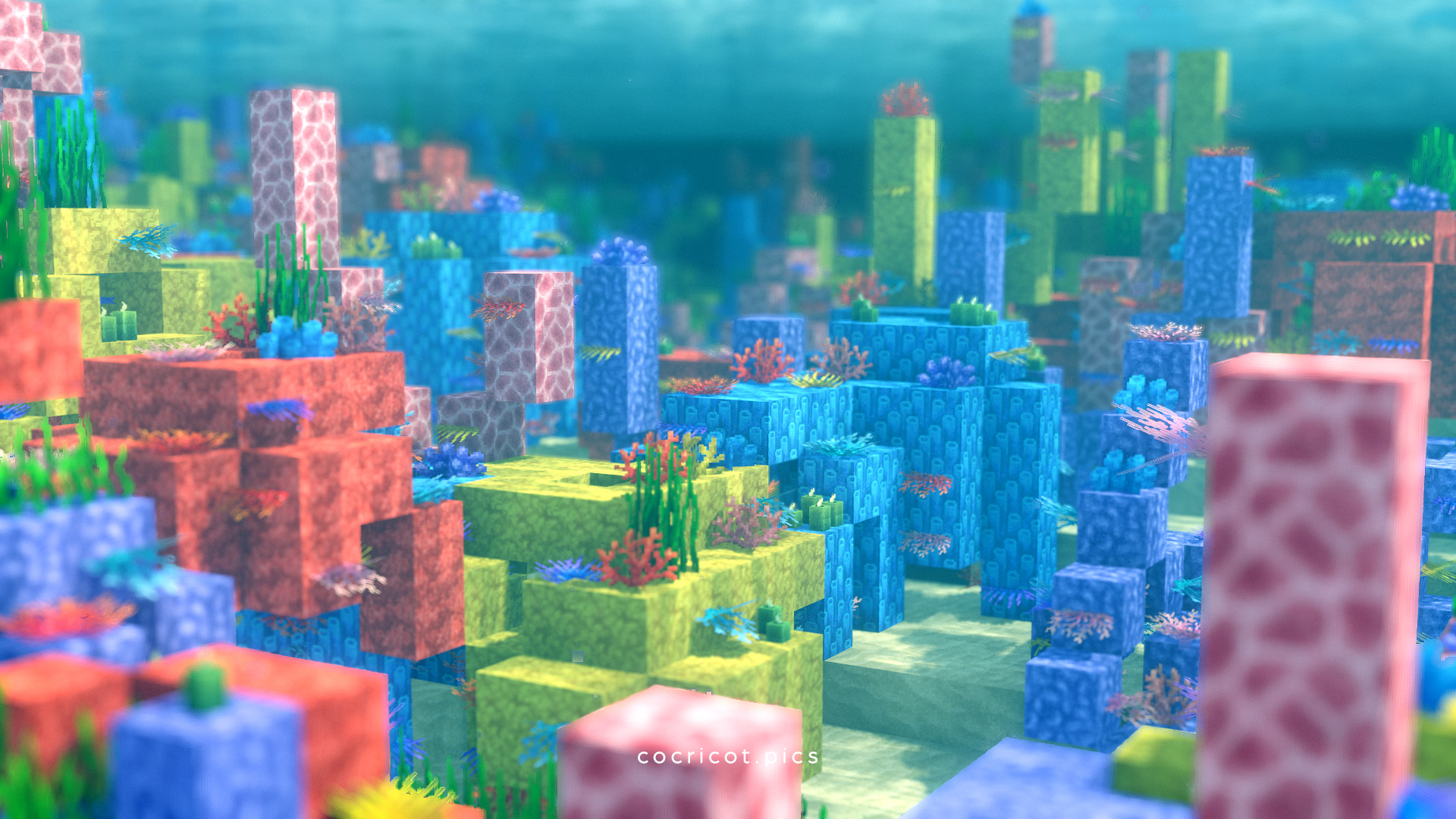 Sparkling jewel-like coral reefs | Blog | cocricot - Minecraft Textures ...